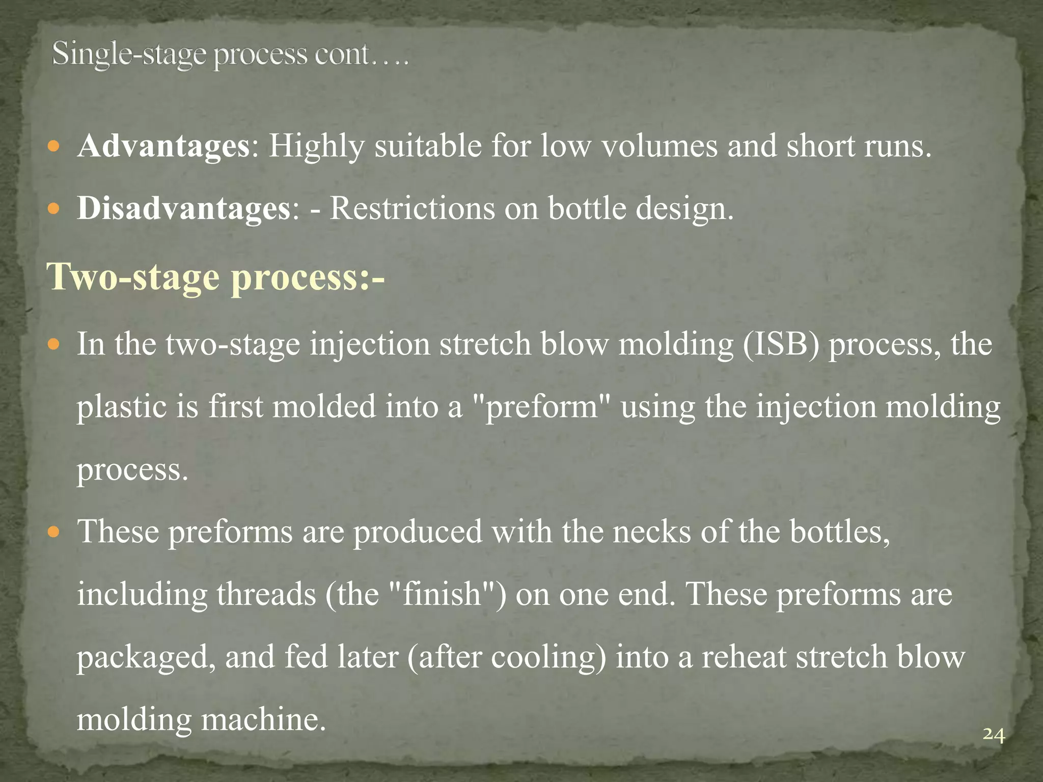 Blow fill-seal technology for parentral | PPTX