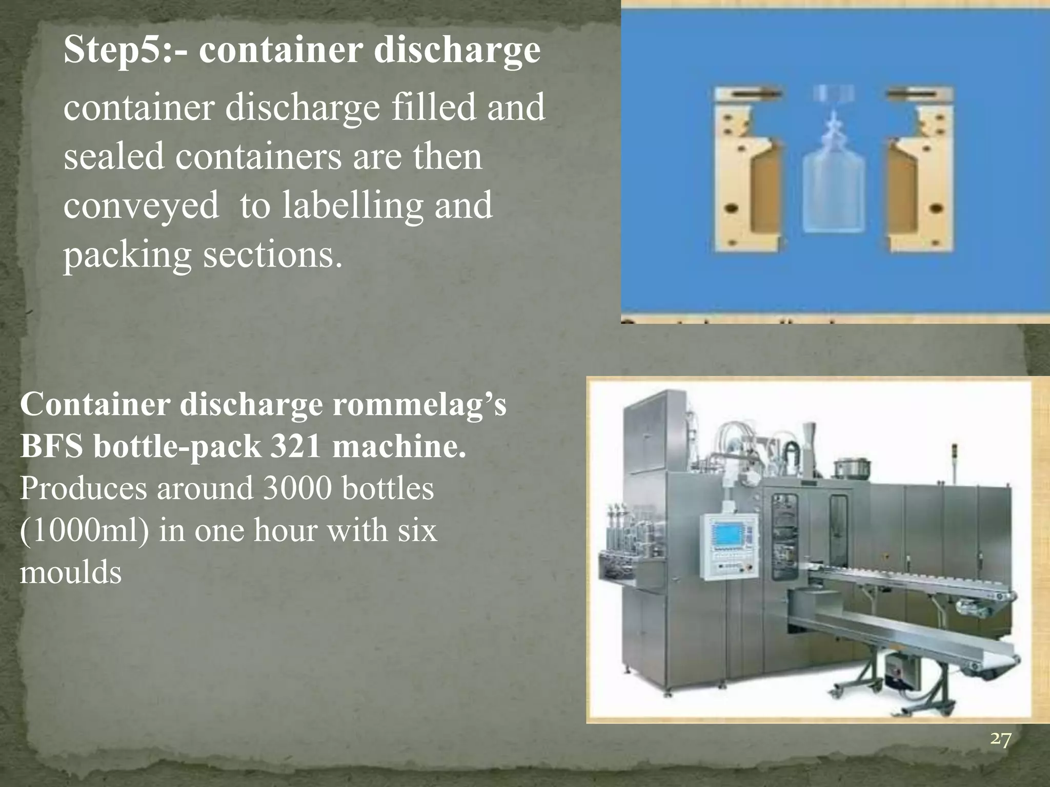 Blow fill-seal technology for parentral | PPTX