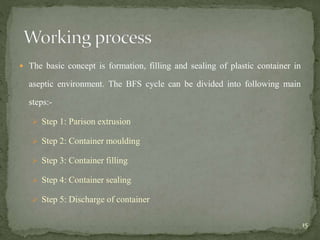 Blow fill-seal technology for parentral | PPTX