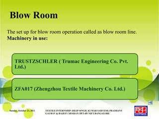 Blow room | PPTX