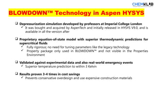 Advanced Blowdown and Vessel Depressurization Simulation Using Aspen ...