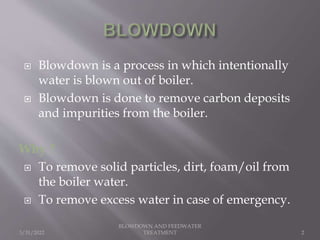 BLOWDOWN TREATMENT .pptx