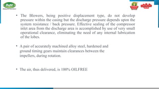 training on air blowers, types, functions, maintenance | PPT