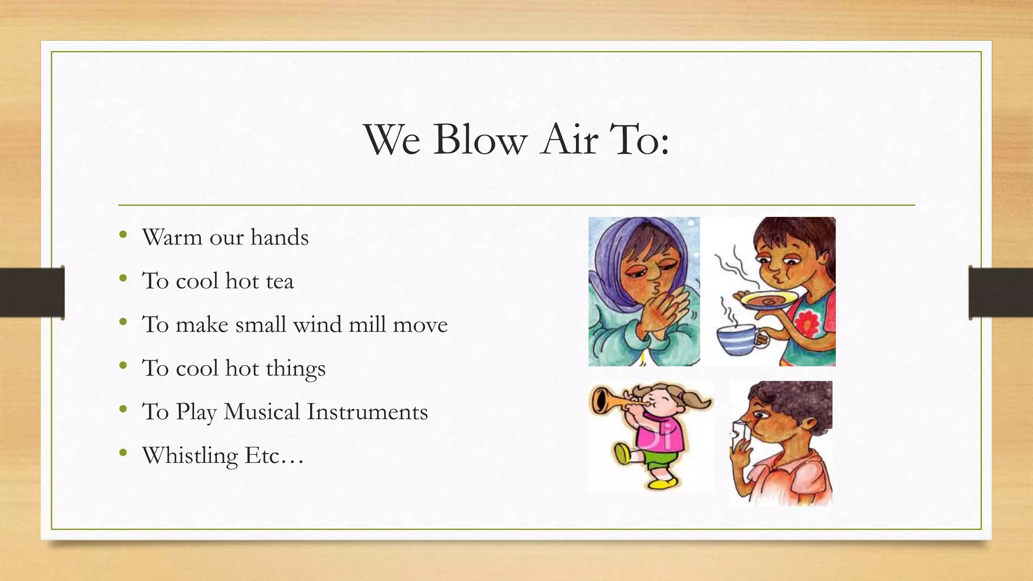 Blow hot blow cold | PPTX