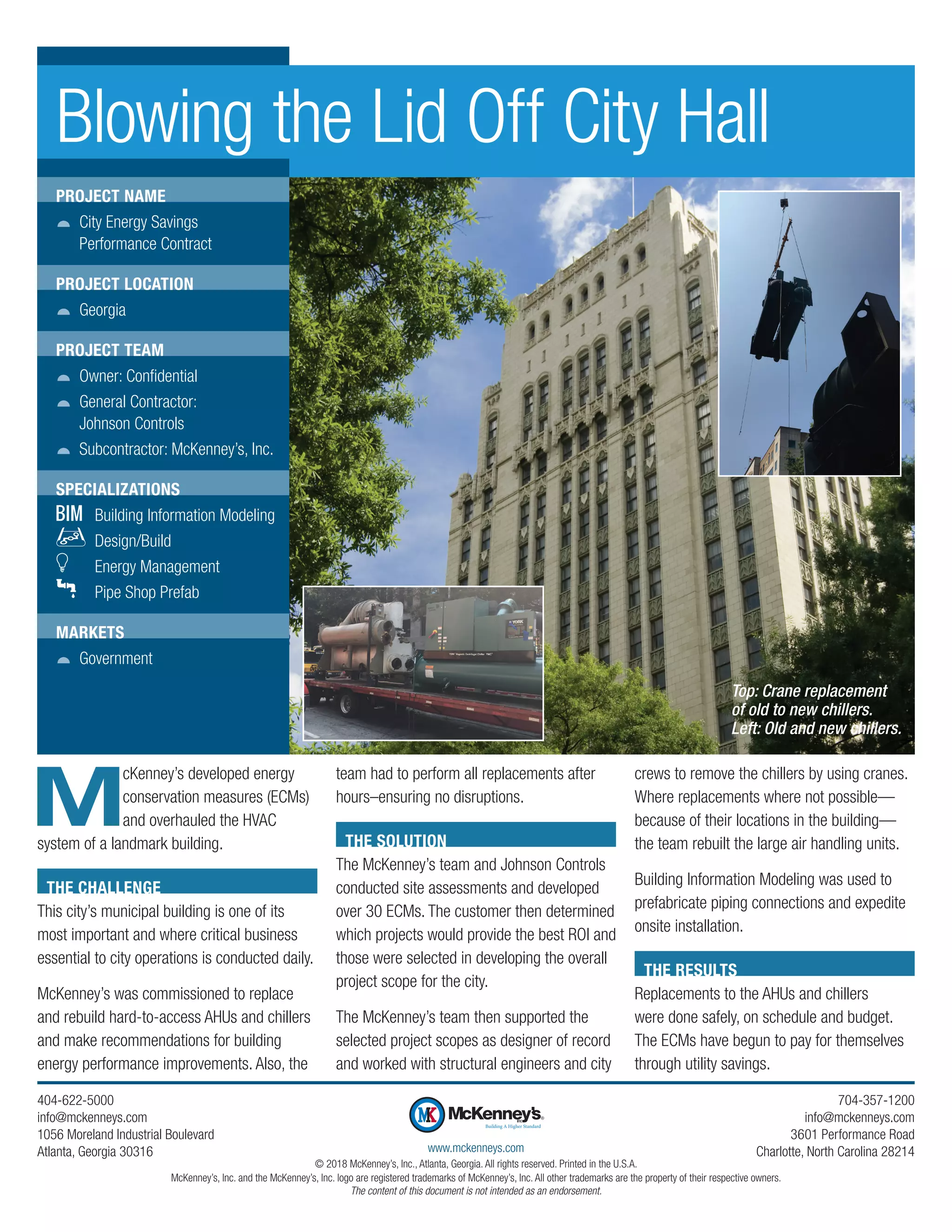 Blowing the Lid Off City Hall - Energy Savings Performance Contracting ...