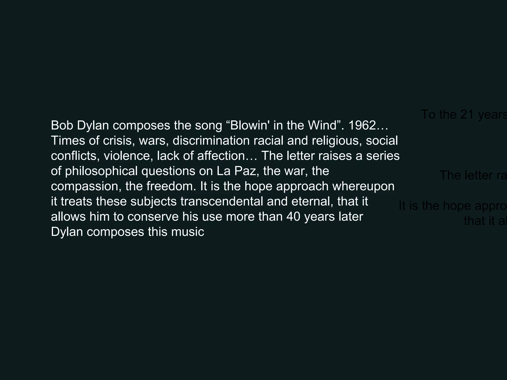 Blowin In The Wind | PPS