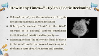 Blowin' in the Wind of Caste_ Bob Dylan's Song as a Catalyst for Social ...