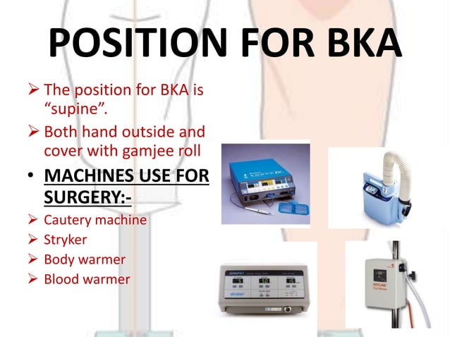 Blow knee amputation 1 | PPT