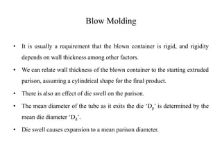 Blow molding | PPTX