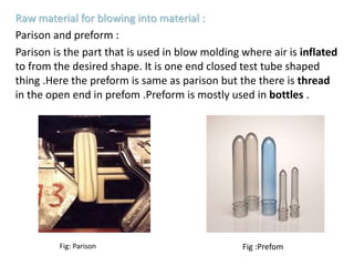 Blow molding | PPTX
