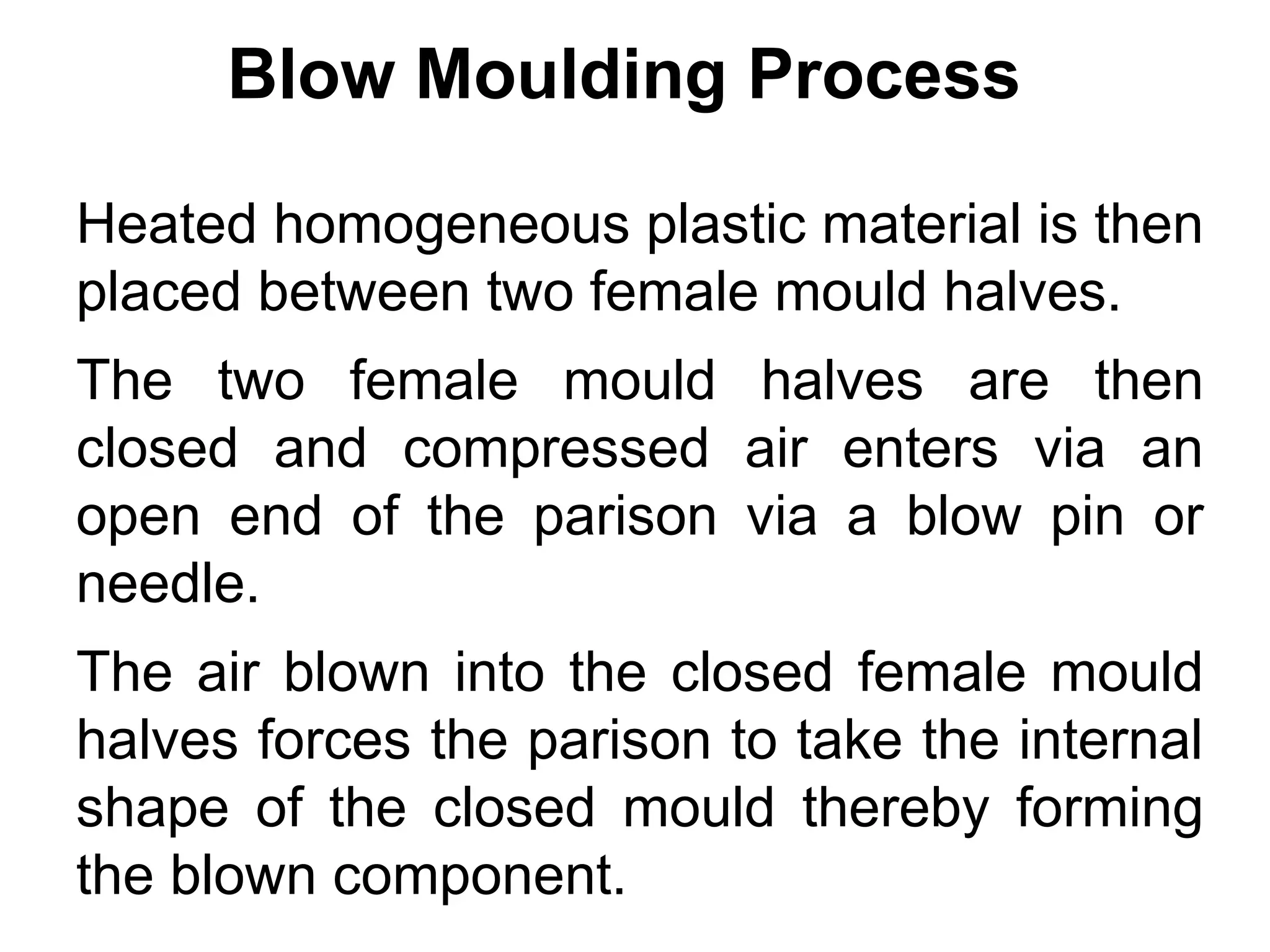 blow mould.ppt blow mouling is a technique in processing | PPT
