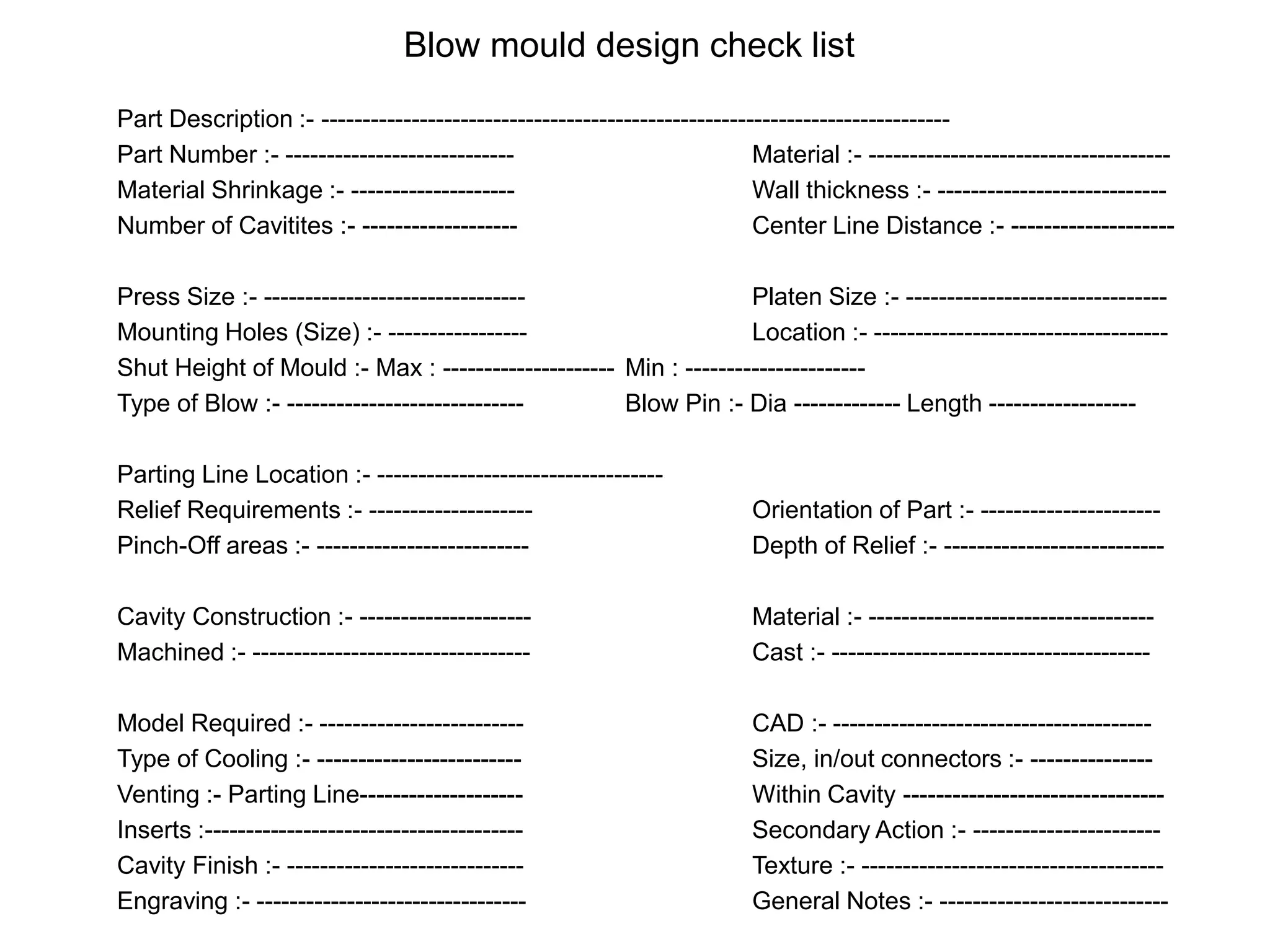 BLOW MOULD DESIGN.PPT