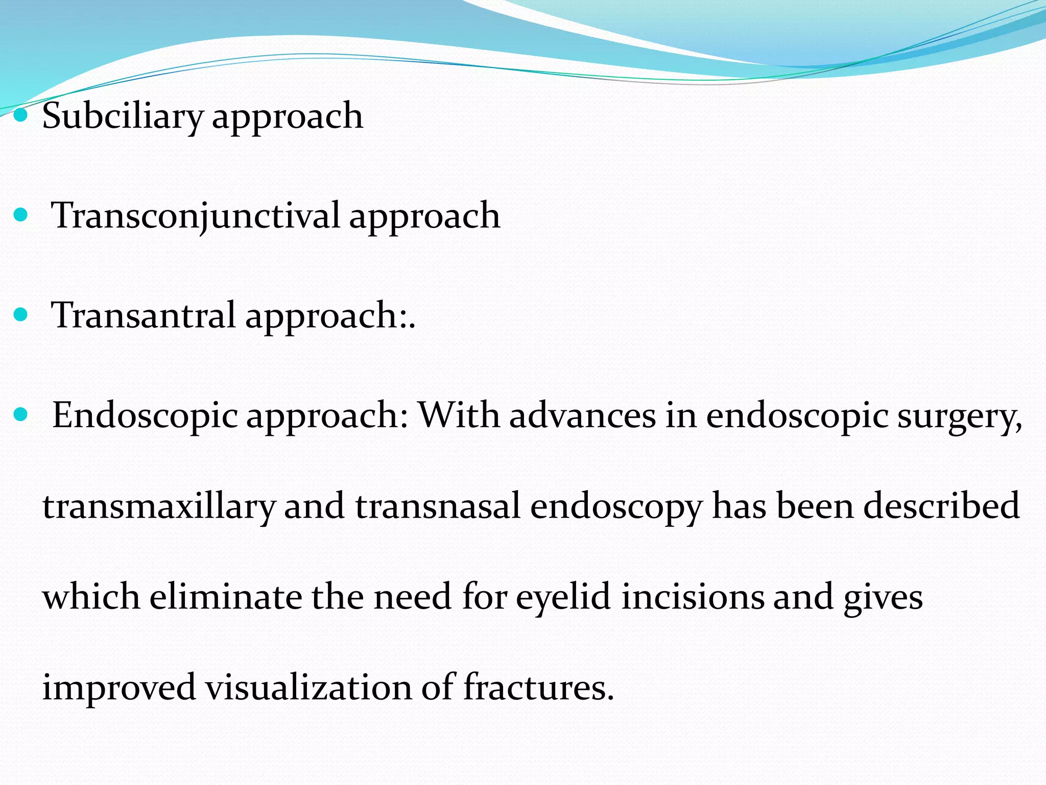 Blow out fractures | PPTX