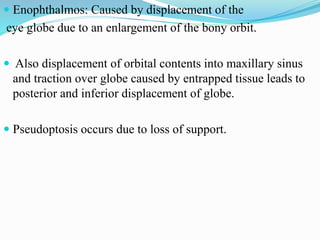 Enophthalmos Definition