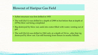 Blowout of bd gas fields | PDF