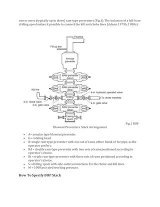 Blowout preventer | DOCX