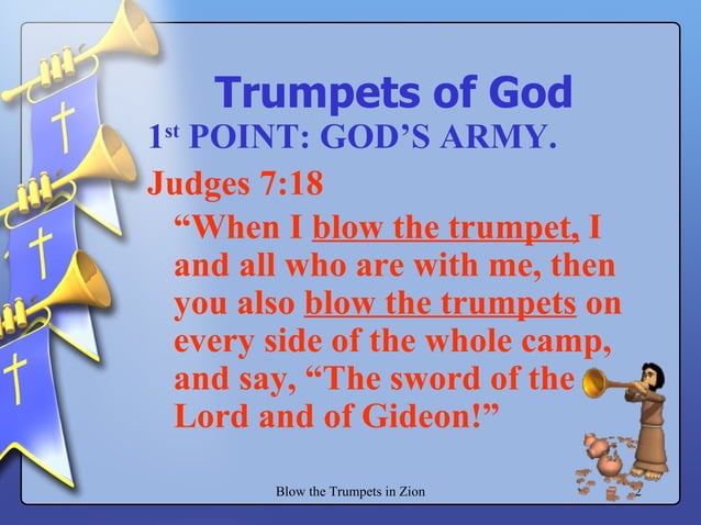 Blow The Trumpets In Zion. | PPT | Religious (Music and Audio) | Music