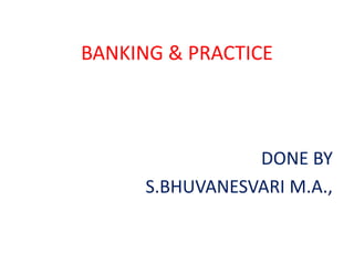 BANKING(4) | PPT