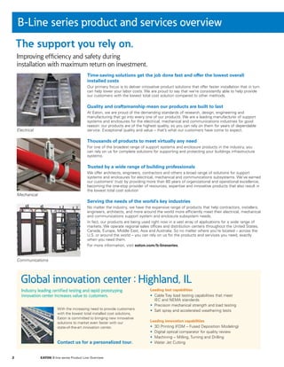 B-Line from Arcticom LLC | PDF