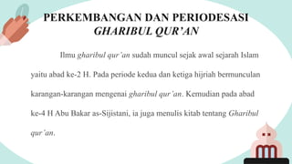 BLQ kelompok hukum bacaan gharib dalam al quran | PPTX