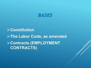 Labor Code | PPT