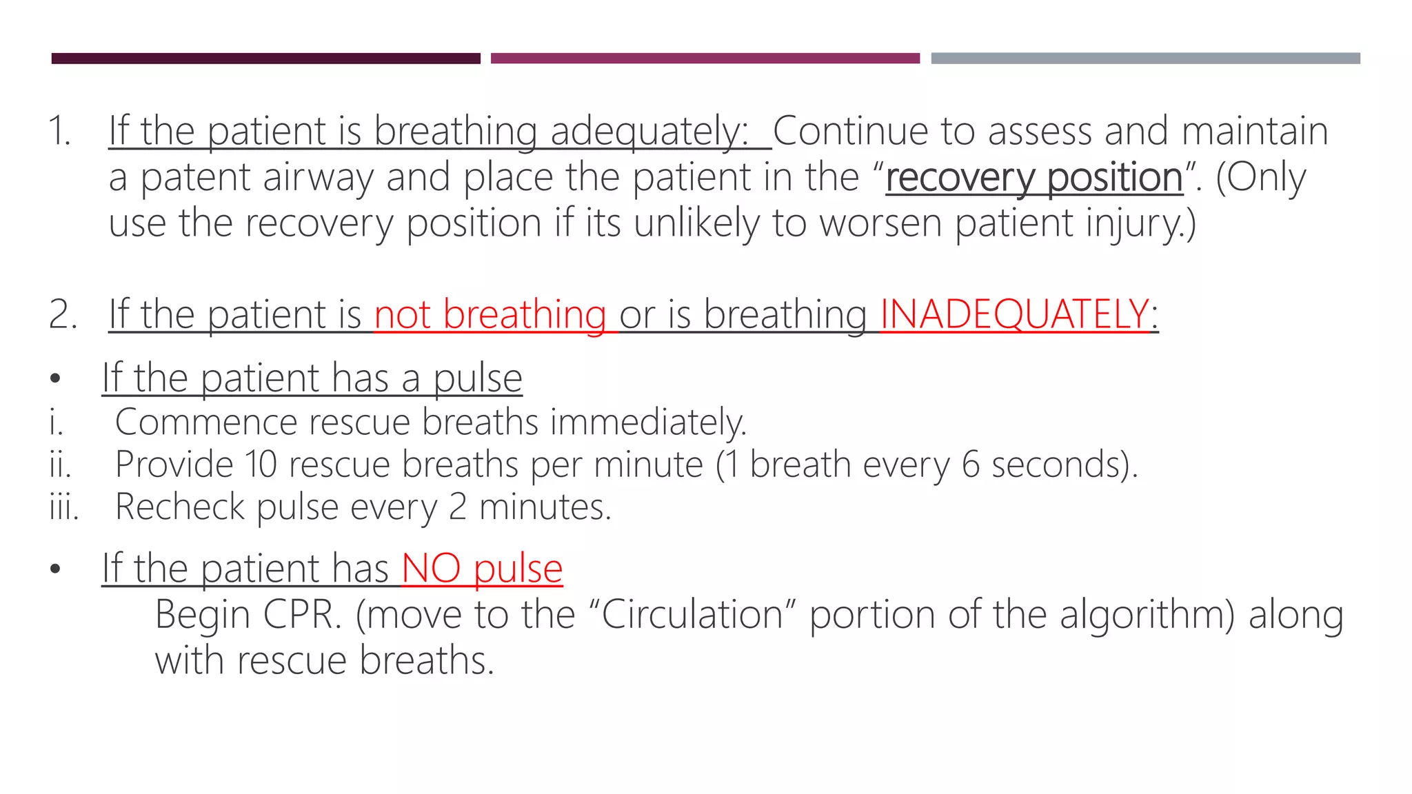 BASIC LIFE SUPPORT (BLS) | PPTX