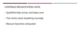 BASIC LIFE SUPPORT (BLS) | PPTX