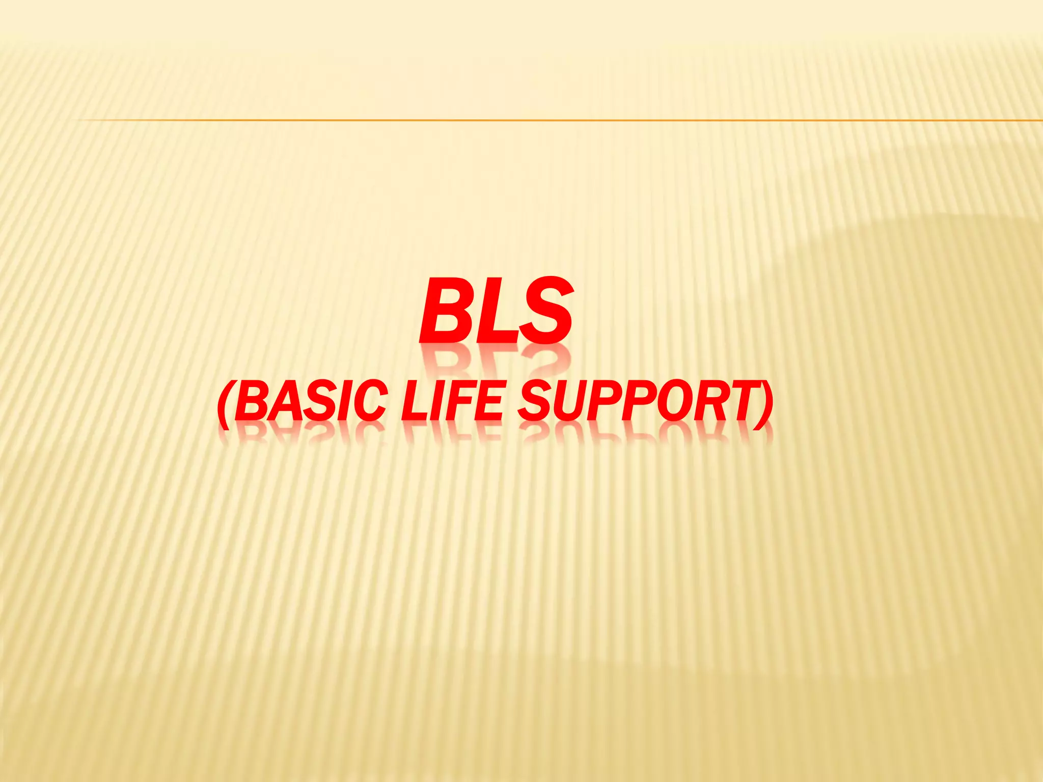 BLS | PPT