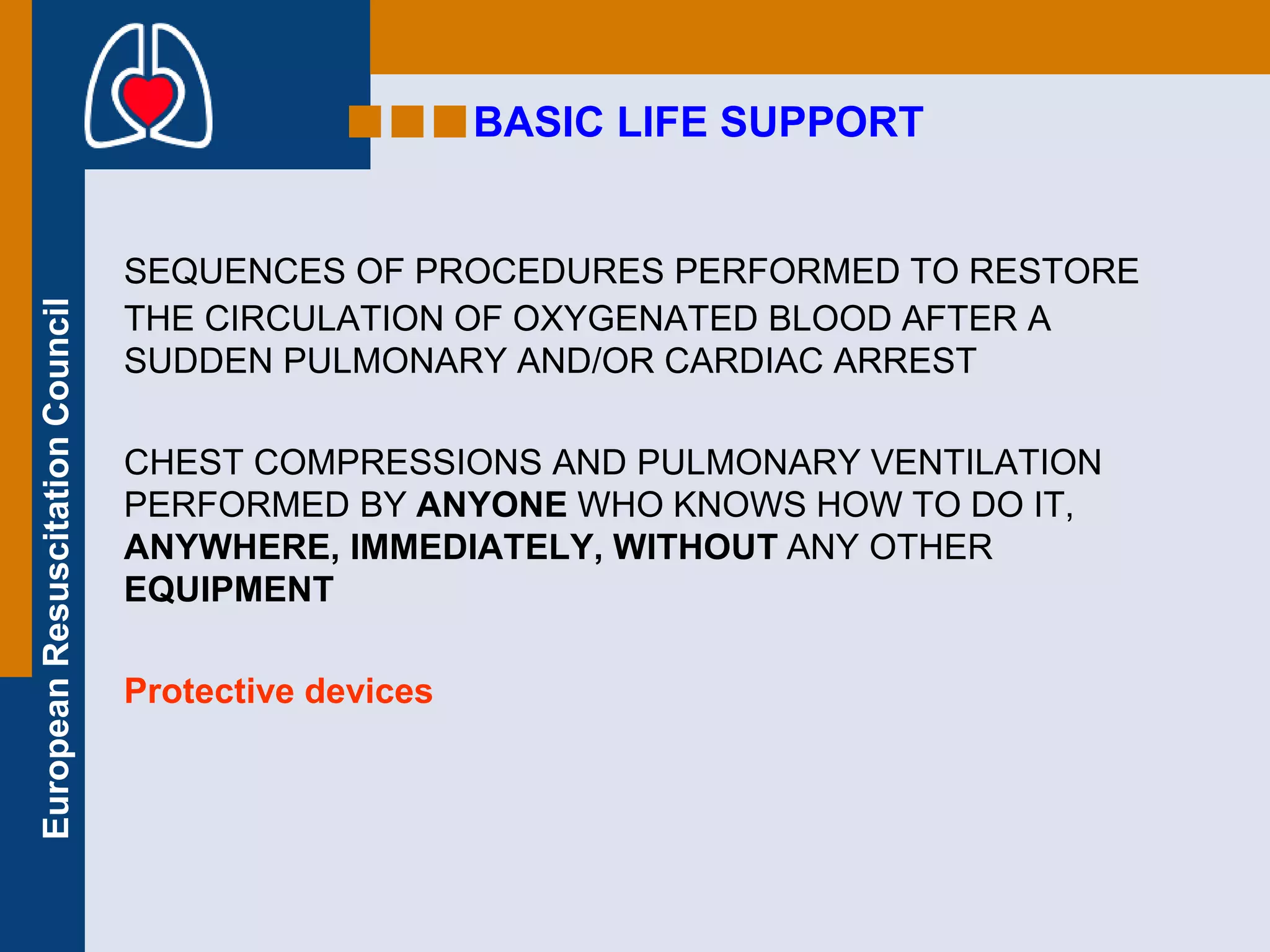 BASIC LIFE SUPPORT | PPT