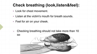 Basic life support and its management for students | PPTX