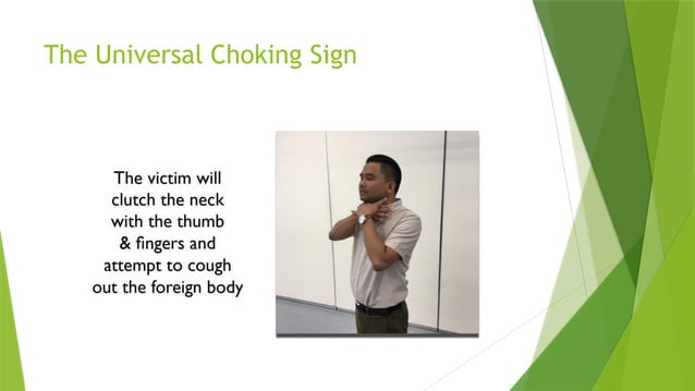 Basic life support at ed and how to handle choking | PPTX