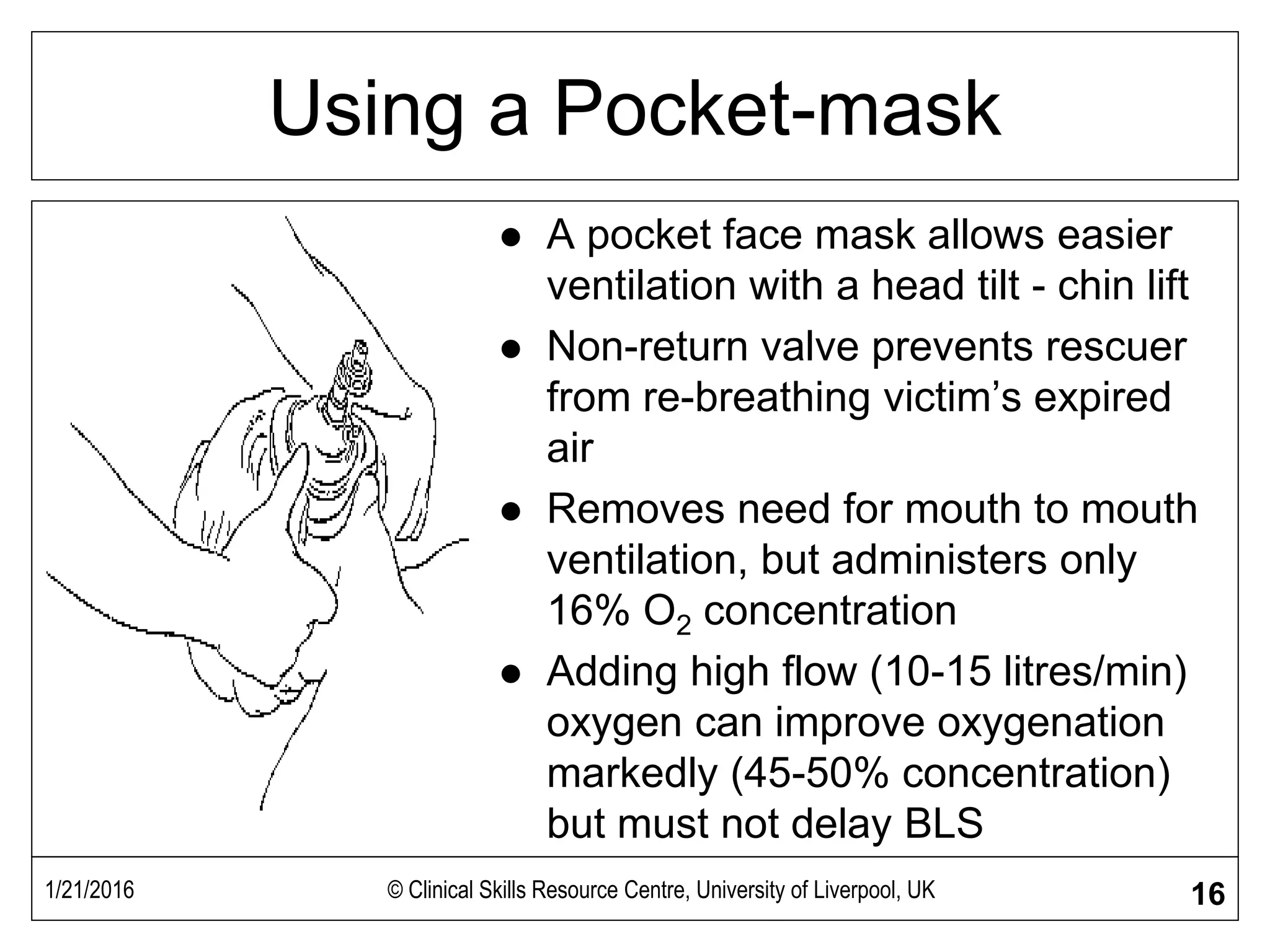 BLS and Pocket Mask | PPTX