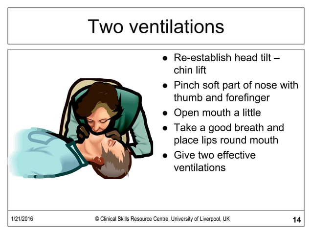 BLS and Pocket Mask | PPT