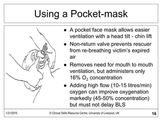 BLS and Pocket Mask | PPT