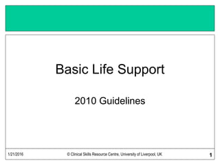 BLS and Pocket Mask | PPT