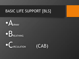 Basic life support | PPTX