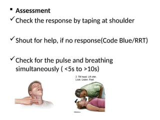 Basic life support- a beginners tutorial | PPTX