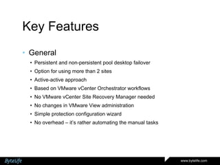 VMware View Failover - SOLVED | PPTX