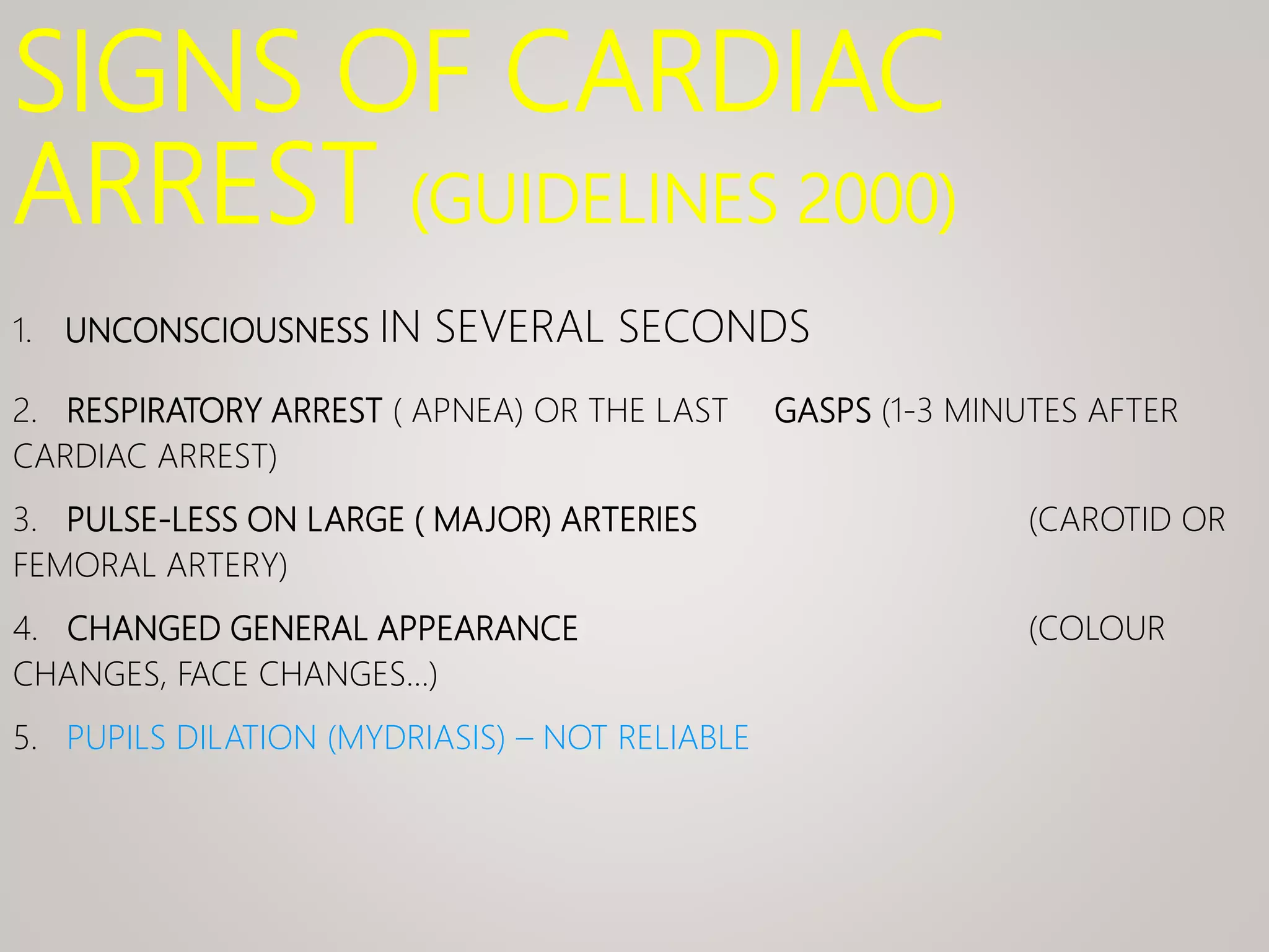 Basic life support (BLS) | PPT