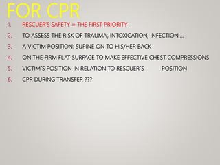 Basic life support (BLS) | PPT