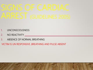 Basic life support (BLS) | PPT