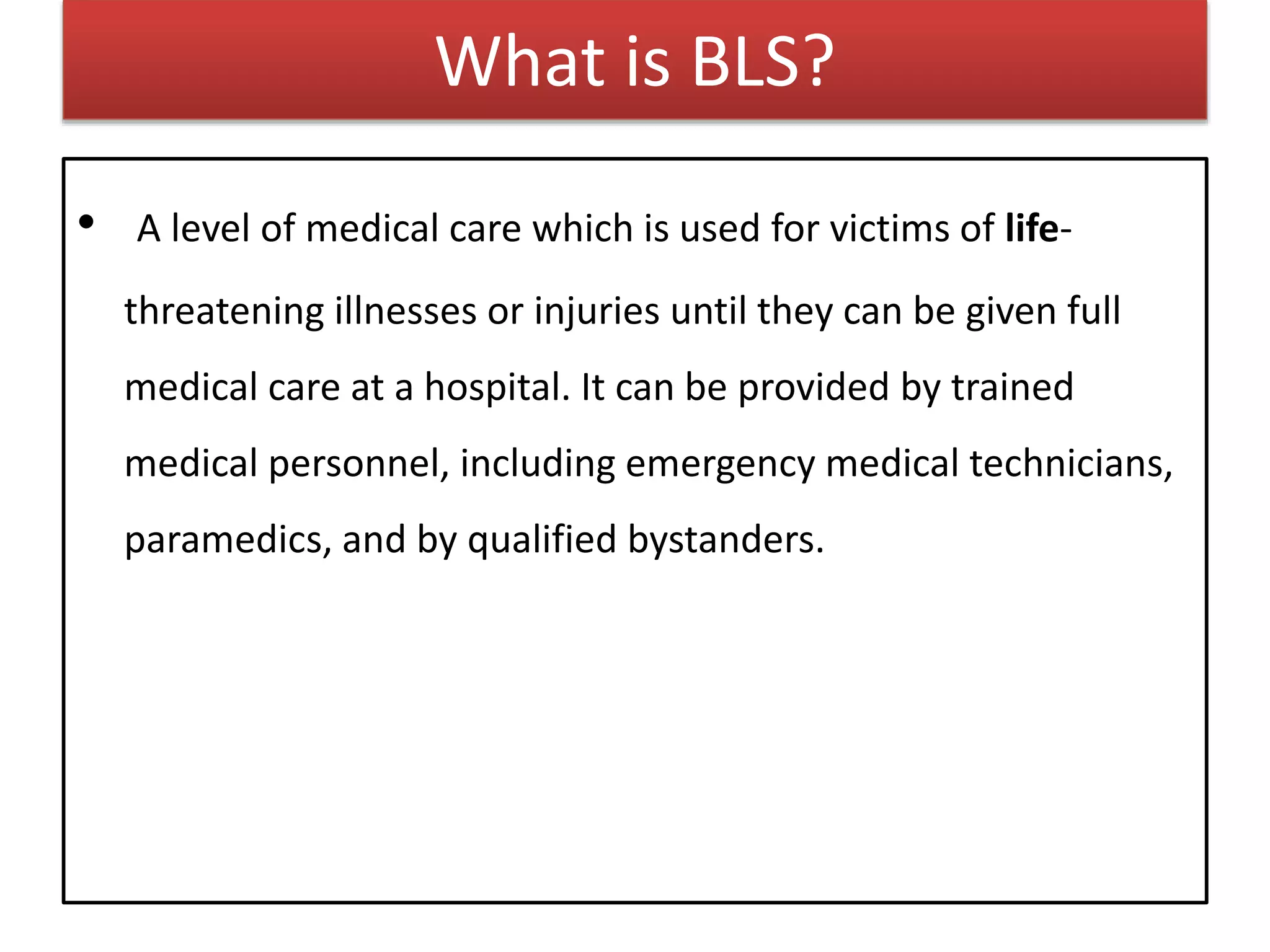 BLS(basic life support) & ACLS with PALS by Dr. Shailendra | PPTX