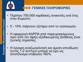 Βασική Υποστήριξη της Ζωής & Αυτόματη Εξωτερική Απινίδωση | PPT