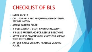 Bls and acls 2020 | PPTX