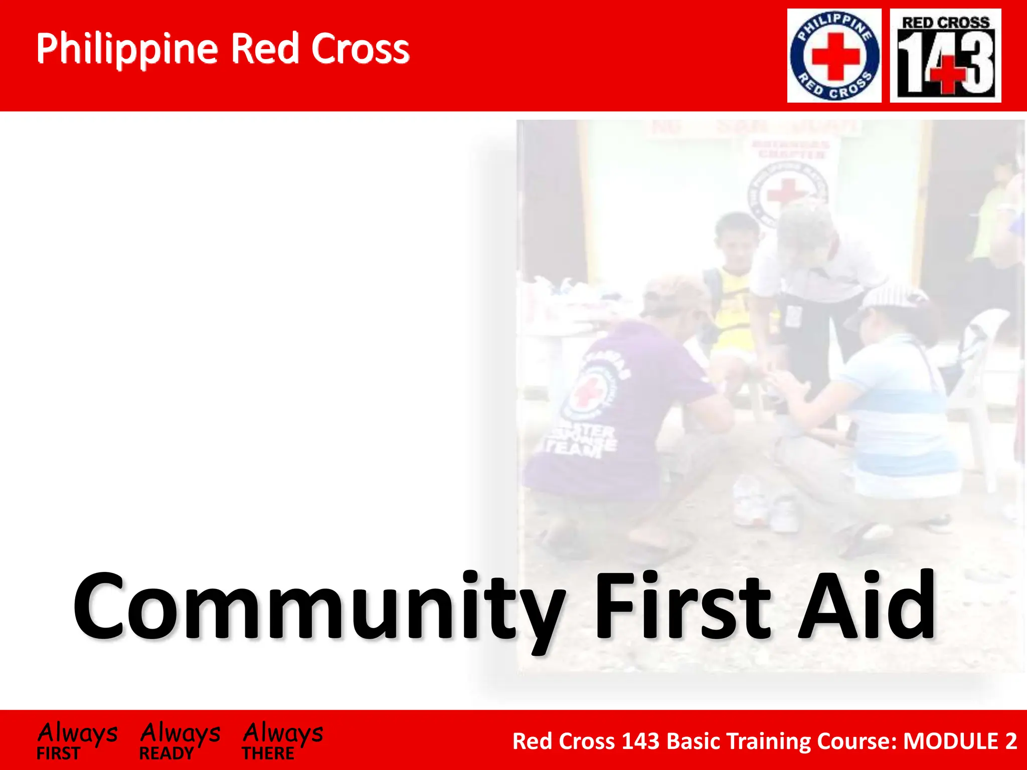BLS AND FIRST AID - PNRC | PPT