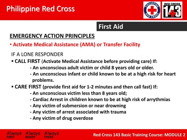 BLS AND FIRST AID - PNRC | PPT | First Aid | Injuries