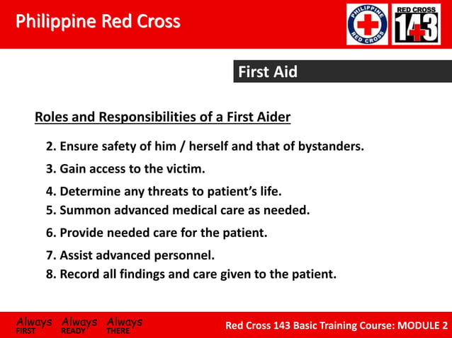 BLS AND FIRST AID - PNRC | PPT | First Aid | Injuries