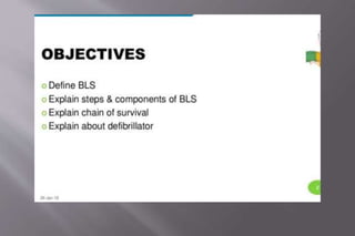 BLS class for nabh purpose | PPTX