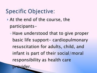 Bls Course Introduction | PPT