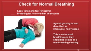 BASIC LIFE SUPPORT BLS & CPR | PPTX